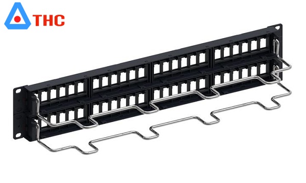 Thanh đấu nối, Patch panel Commscope 48 cổng cat6 760237041 | 9-1375091 ...