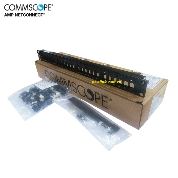 Thanh đấu nối,Patch Panel Cat5e 760237040 / 9-1375191-2 Commscope AMP ...