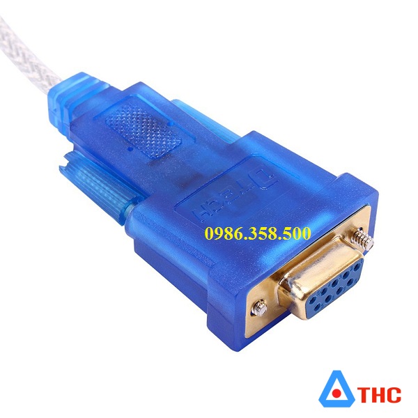 Dây cáp console chuyển đổi, USB to RS 232 Dtech ( DT5002B ) cổng Chân ...