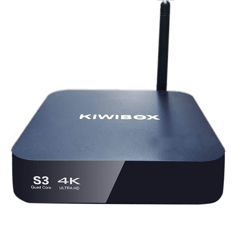 Tivi box, KIWIBOX S3 Pro, Android box biến tivi thường thành tivi thông ...